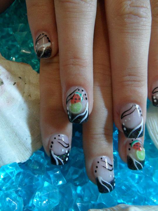 Früchte Fingernägel | Gecko Nails